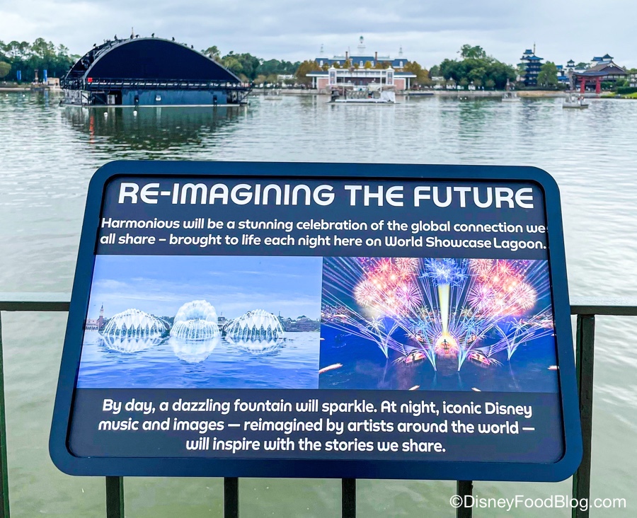 Progress Is Being Made on Harmonious at Epcot! | Walt Disney World For ...