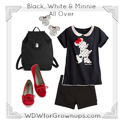 Saturday Style: Black, White And Minnie All Over